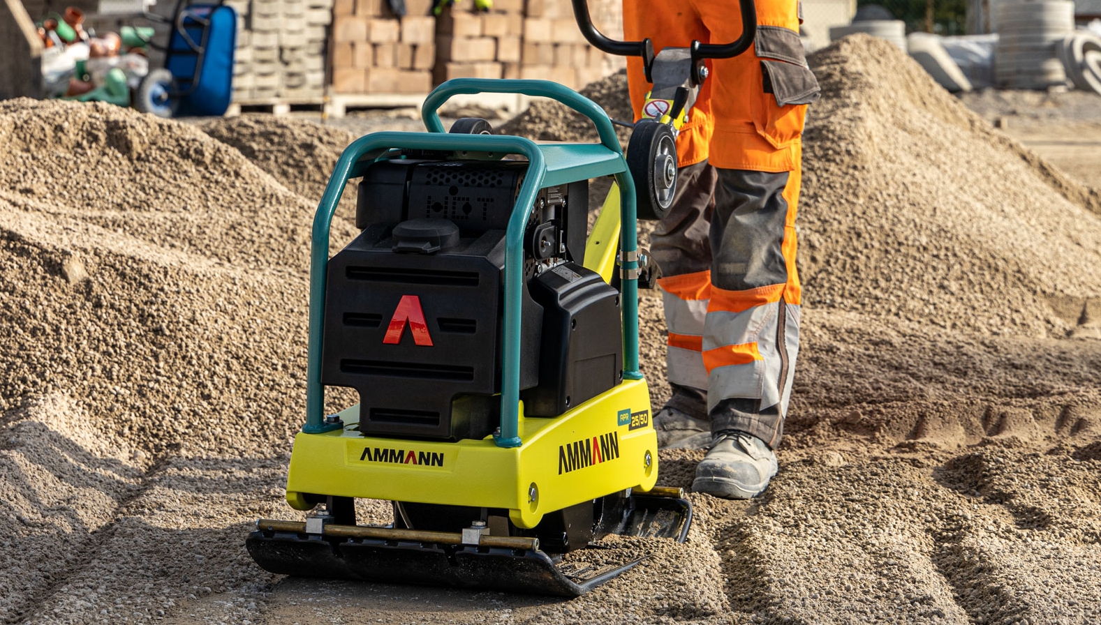 Ammann Vibratory Plate Compactors – Reversible (Diesel) - Construction ...