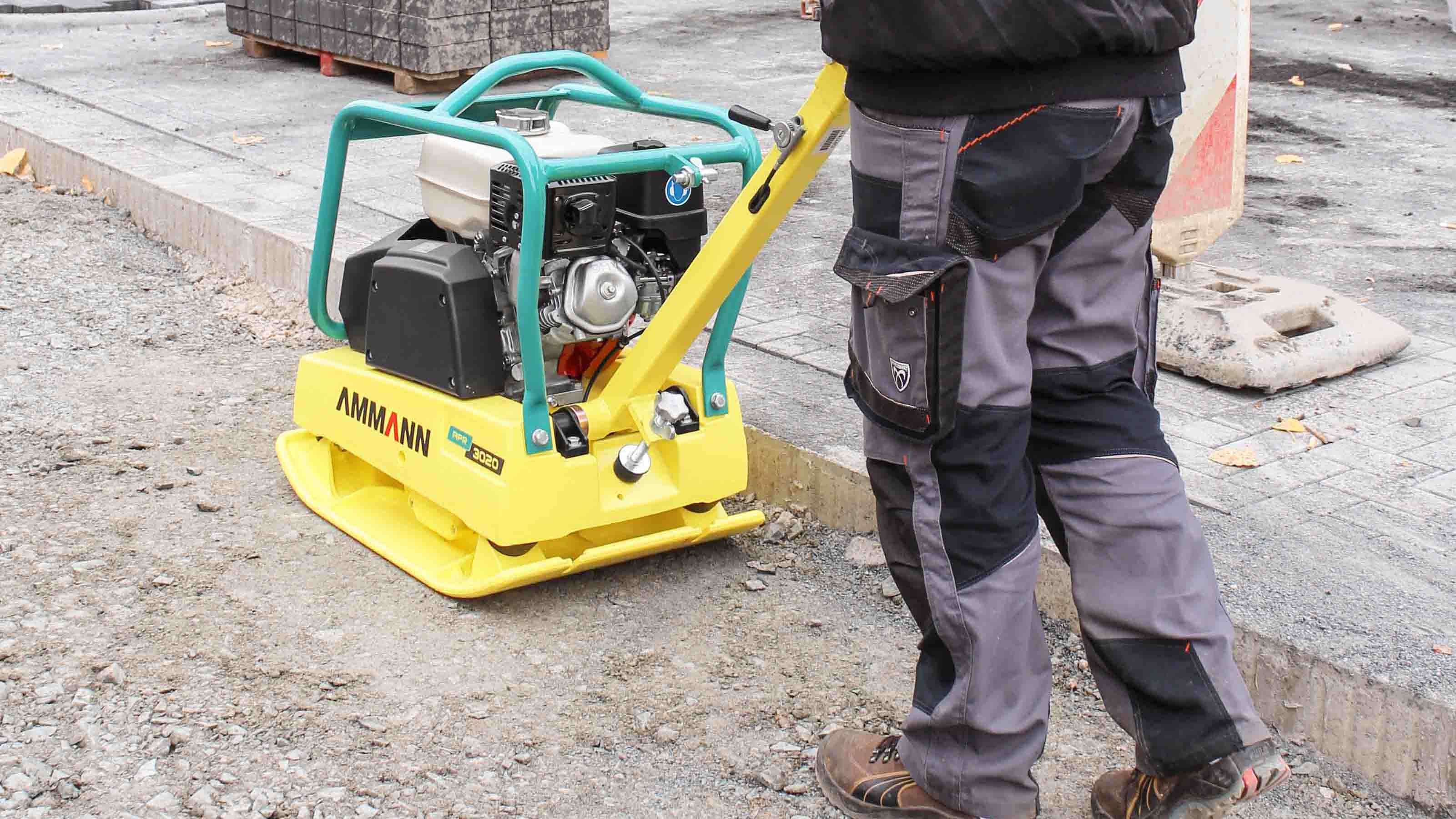 Ammann Vibratory Plate Compactors – Reversible (Petrol) - Construction ...