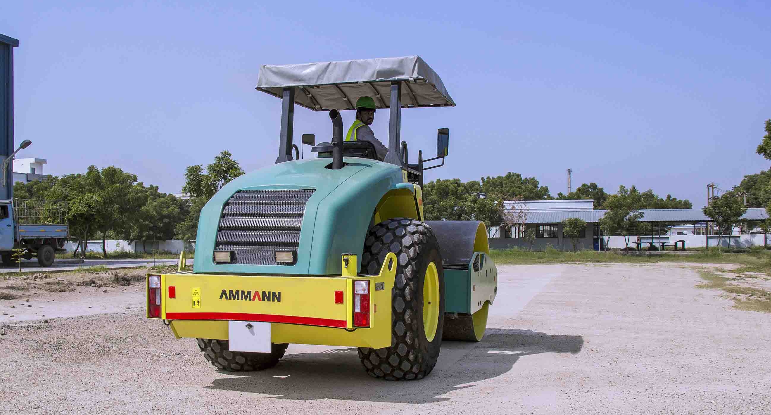Ammann Soil & Asphalt Compactors – Single Drum Rollers - Construction ...