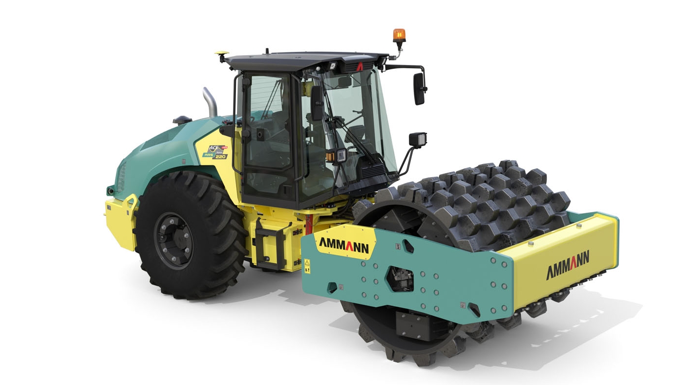 Ammann Soil & Asphalt Compactors – Single Drum Rollers - Construction Machinery Center Co (L.L.C)