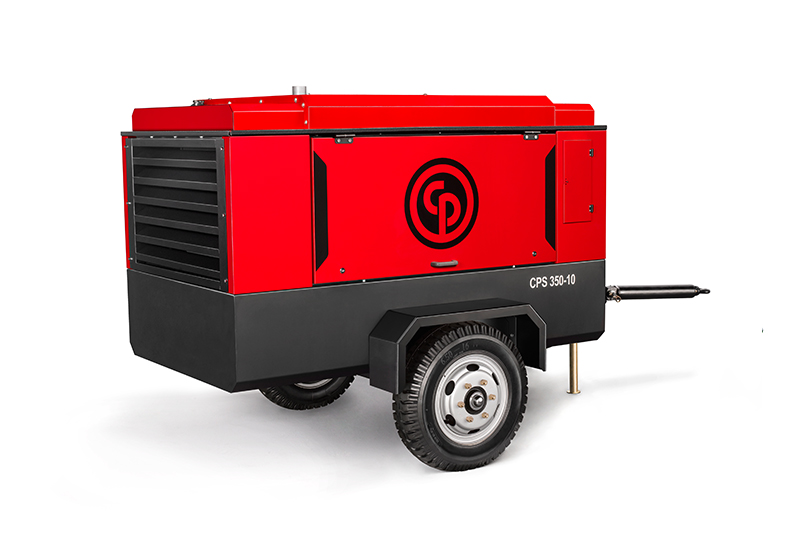 Chicago Pneumatic Portable Diesel Compressor CPS350-12 - Construction ...